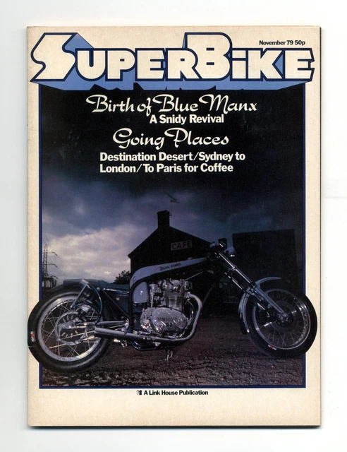 SUPERBIKE MAGAZINE NOVEMBER 1979-Kawasaki Z1000 Suzuki Ts125 Kawasaki ...