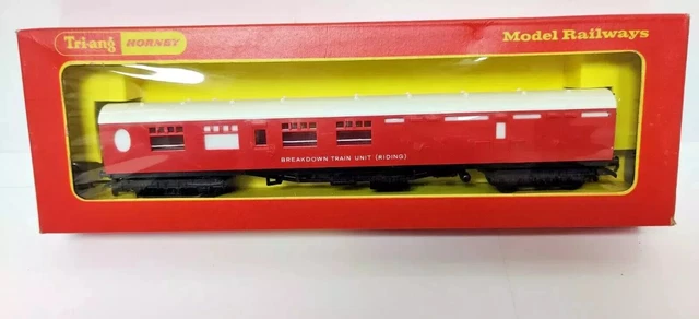 HORNBY R.740 BR ex-LNER BREAKDOWN TRAIN UNIT (RIDING) BRAKE END UNUSED ...