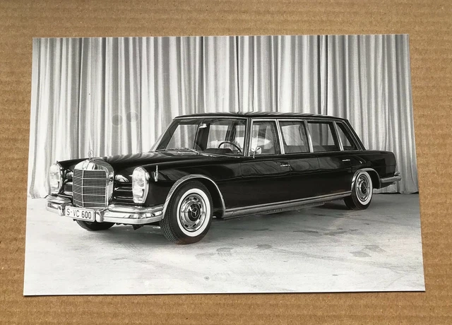 MERCEDES-BENZ 600 PULLMAN Limousine W100 Special Edition Press ...