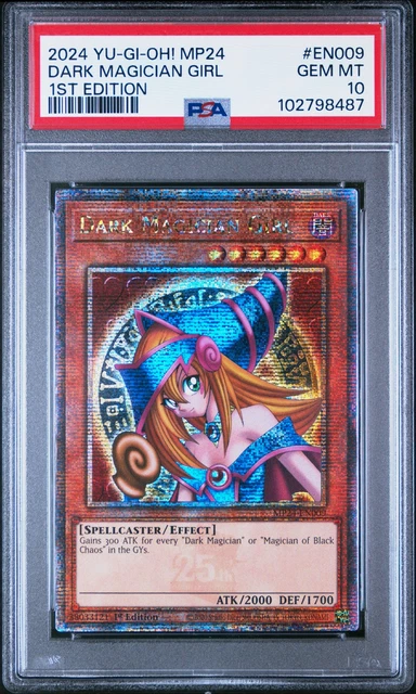 2024 YU-GI-OH! MP24-25TH Anniv Tin: Dueling Mirrors Dark Magician Girl Psa 10 £0.74 - PicClick UK