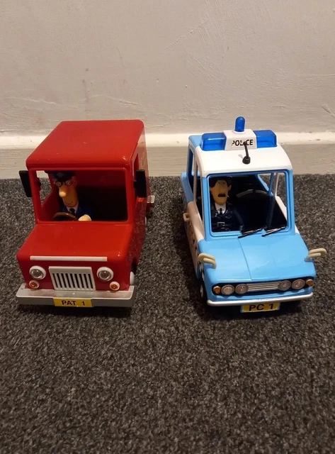 POSTMAN PAT VAN Police Car Bundle Figures Friction Vehicles Push Along ...