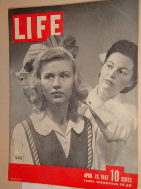 LIFE MAGAZINE APRIL 26, 1943 Tunisa WWII £6.38 - PicClick UK