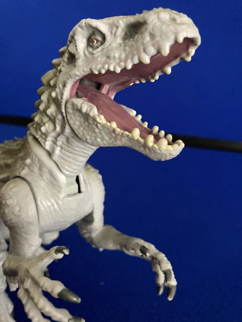 JURASSIC WORLD PARK INDOMINUS Rex 12” Battle Wound Hasbro 2015 Figure ...