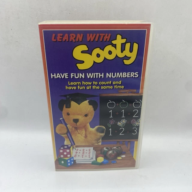 LEARN WITH SOOTY Vhs Have Fun With Numbers VHS PAL £13.95 - PicClick UK