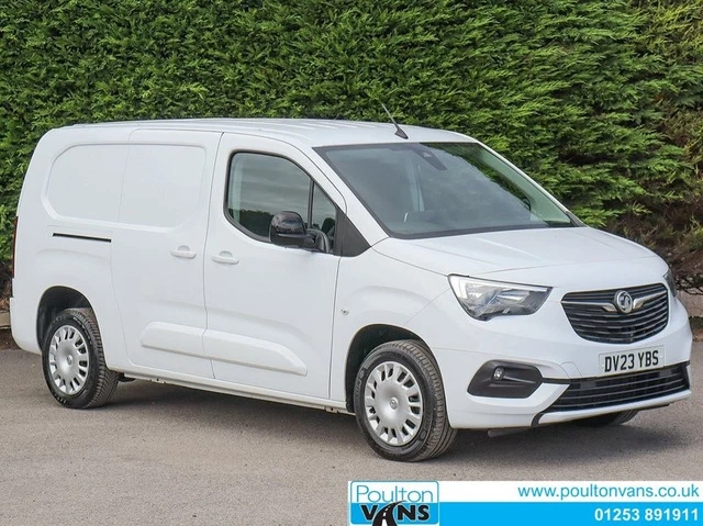 VAUXHALL COMBO 2300 PRO 1.5 TURBO D 100BHP L2 LONG VAN, 3 Seats, Sat ...