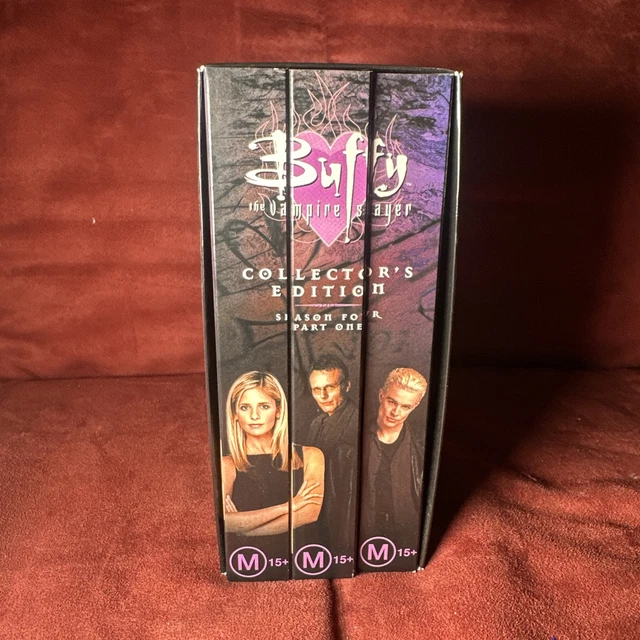 BUFFY THE VAMPIRE Slayer VHS Season Four Part 1 Boxed Set - 3 x VHS Set ...