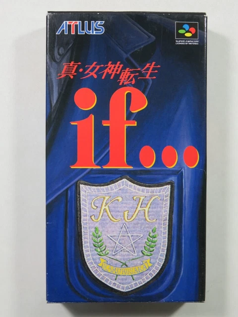SHIN MEGAMI TENSEI If Super Famicom (Sfc) Ntsc-Japan (Complete With Reg ...