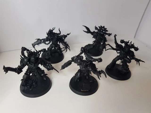 WARHAMMER 40K CHAOS Space Marines CSM Possessed Besessene Squad ...