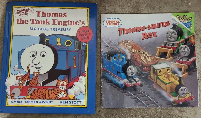 THOMAS THE TANK Engine's Big Blue Treasury & Thomas-saurus Rex £1.51 ...