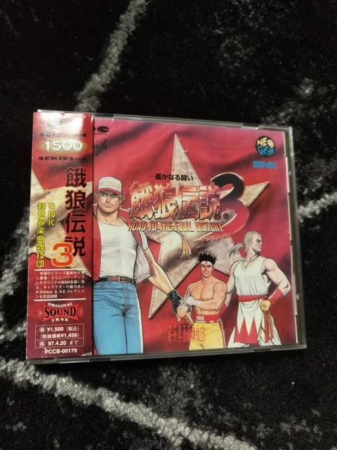FATAL FURY 3 Original Soundtrack PCCB-00179 w/spine Neo Geo SNK Rare £ ...