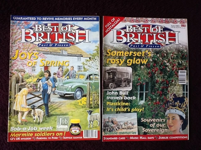 BEST OF BRITISH - Past And Present Magazine X 2 $6.69 - PicClick