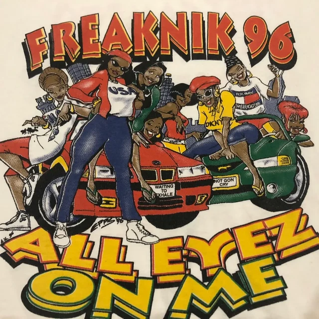 ATLANTA FREAKNIK ALL Eyez On Me White Men S-234XL Shirt Gift Family £17 ...