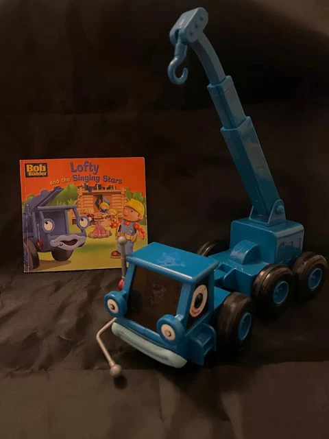 BOB THE BUILDER Blue Lofty Crane and “Lofty and the Singing Stars” book ...