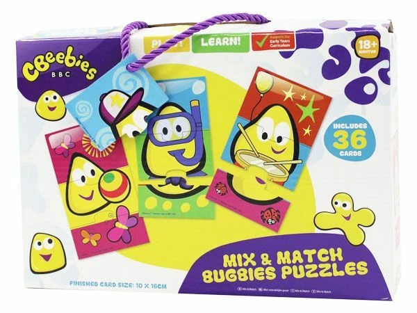 CBEEBIES PICTURE EDUCATIONAL Bugbies Picture 36 Pcs Learning Activity ...