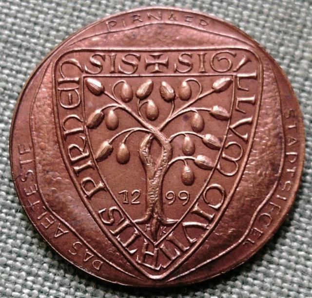 DDR MEDAILLE 5. Kreismünzausstellung Pirna 1977 nach Engler 1435a EUR ...