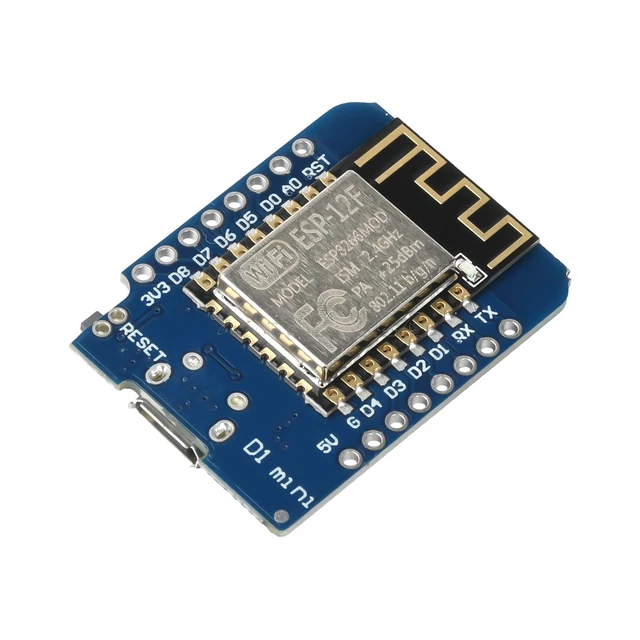 MINI ESP8266 ESP-12 WeMos D1 NodeMcu Lua WIFI CH340G Development Board ...
