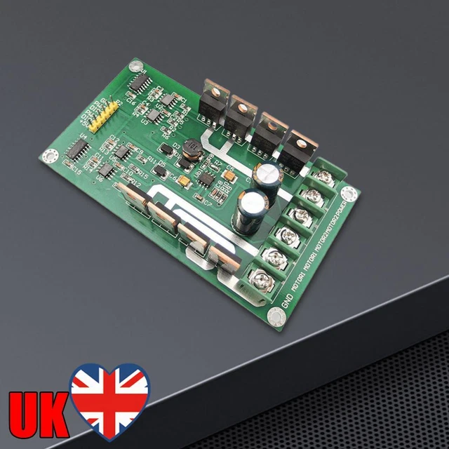10A DUAL MOTOR Driver Board Module 3V-36V Motor Driver H-Bridge Module ...