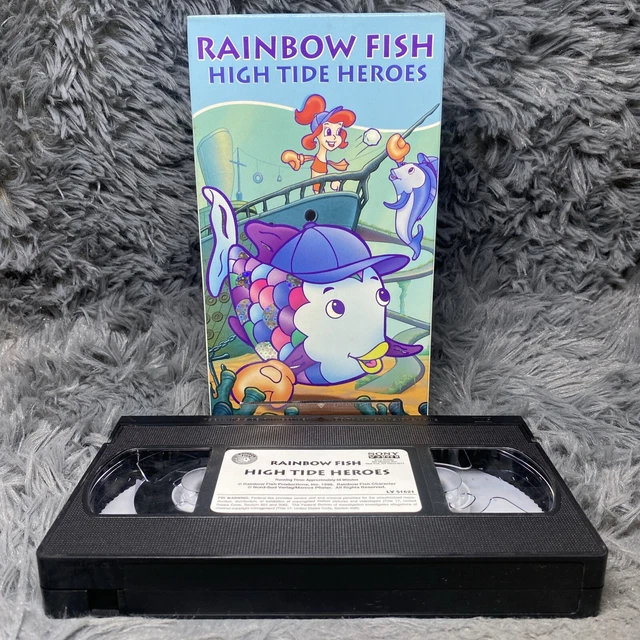 RAINBOW FISH: HIGH Tide Heroes VHS Tape 1998 Sony Wonder Animated Kids ...