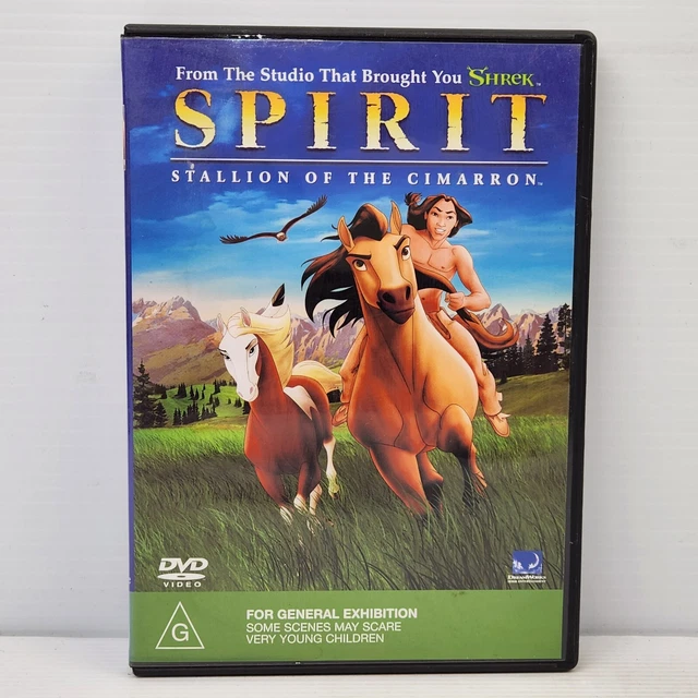 SPIRIT: STALLION OF the Cimarron DVD Movie 2002 Matt Damon Adventure ...