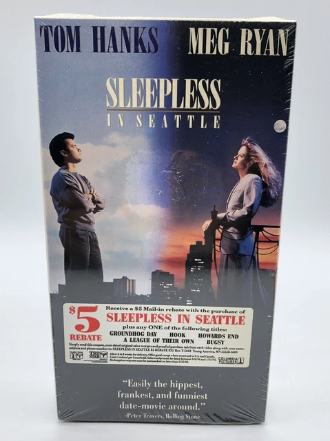 SLEEPLESS IN SEATTLE VHS Tape 1993 Original 1st Run Factory Sealed NEW ...