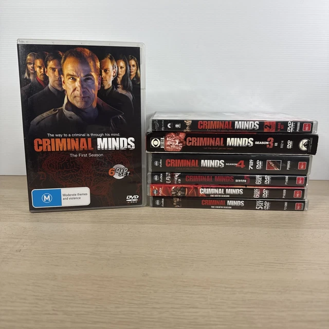 CRIMINAL MINDS COMPLETE Seasons 1 - 6 + 8 Region 4 DVD 1 2 3 4 5 6 8 ...