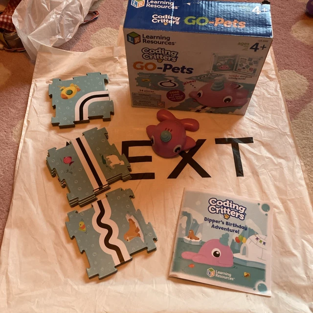 LEARNING RESOURCES CODING Critters Go-Pets, Dipper the Narwhal LER-3099 ...