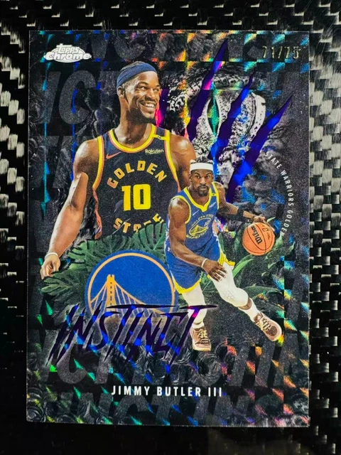 JIMMY BUTLER III 2025-26 Topps Chrome Basketball Instinct Geometric ...