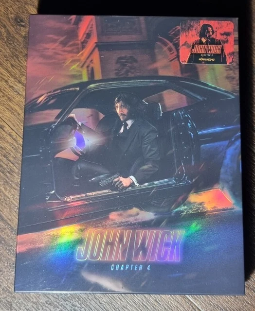 NOVA MEDIA JOHN Wick Chapter 4 Bluray Steelbook Full Slip B Novamedia £0.99 - PicClick UK