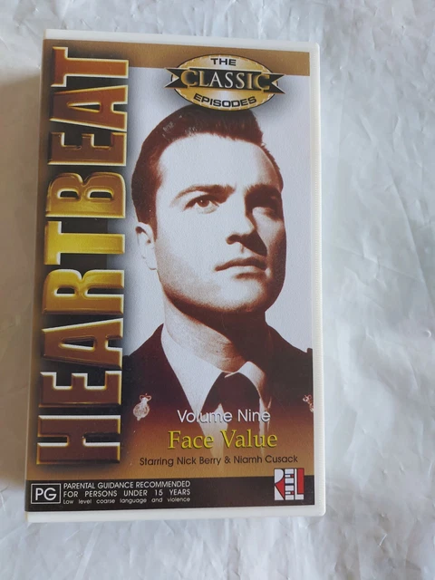 HEARTBEAT VHS VOLUME 9 Face Value rated PG the classic episodes $14.95 ...
