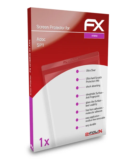 ATFOLIX VERRE FILM protecteur pour Adoc SP1 9H Hybride-Verre EUR 10,99 - PicClick FR