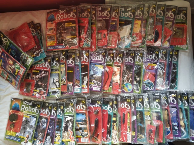ULTIMATE REAL ROBOTS #18-69 Magazine Cybot Unopened With Parts £40.00 ...