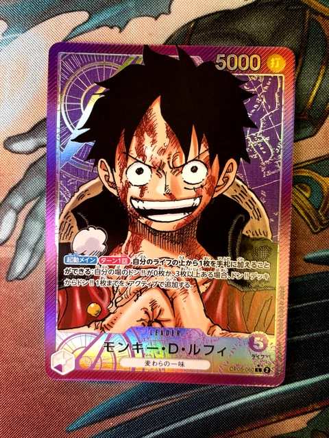 ONE PIECE CARD game Monkey.D Luffy Leader OP05-060 L PARALLEL Japanese OP-05 NM EUR 1,00 ...