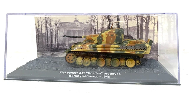 ATLAS ALTAYA CHAR Tank collection Flakpanzer 341 prototype Berlin ...
