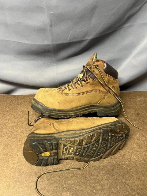 RED WING SHOES Work Boots Tan Lace Up King Toe Waterproof Workwear Mens ...
