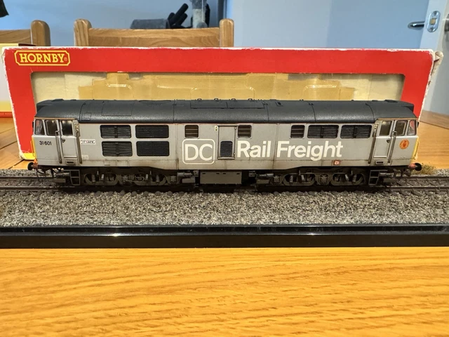 HORNBY CLASS 31 601 In DC Rail Grey. High Quality Repaint, Weathered ...