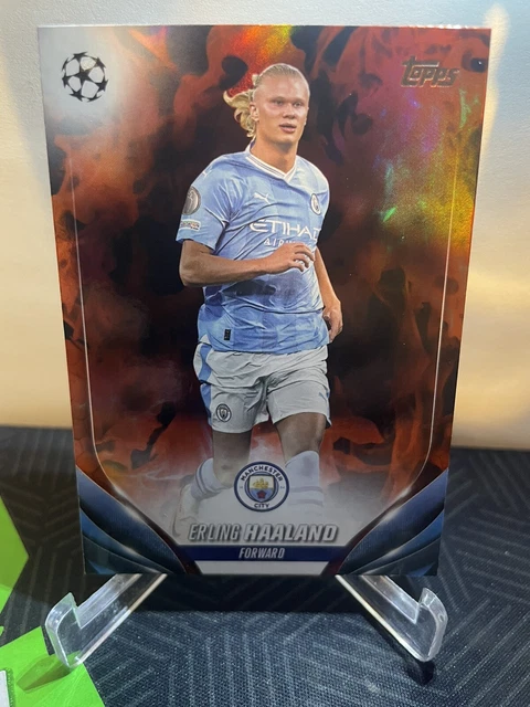 2023-24 TOPPS CLUB UEFA UCL Erling Haaland Inferno SP Manchester City EUR 11,21 - PicClick IT