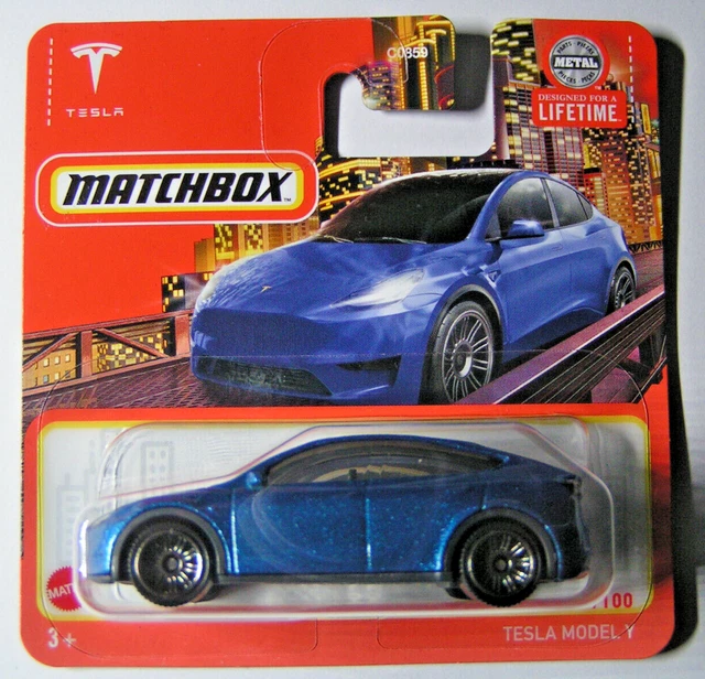 MATCHBOX - TESLA Model Y - Bleu - 3/100 - MBX Metro 2024 - HVN74 EUR 3 ...