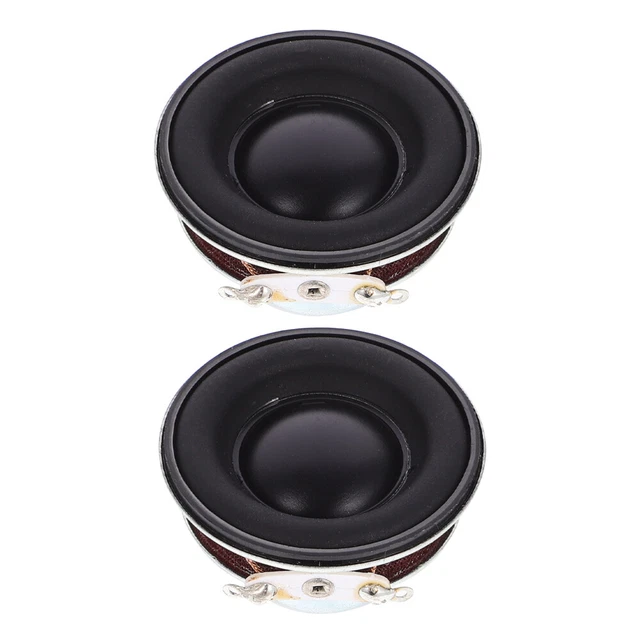 2PCS FULL RANGE Rubber Edge Speaker for Speakers Gaming PCs and Home ...