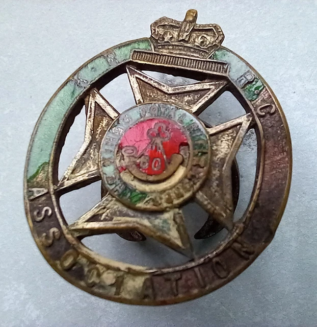 BRITISH ARMY WW1 WW2 Kings Royal Rifle Corps Association Badge £10.00 ...