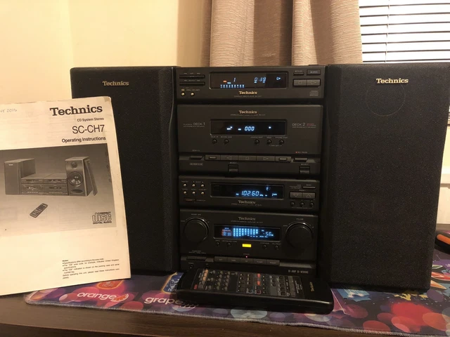 TECHNICS SC-CH7 STEREO HiFi Separates System £80.00 - PicClick UK