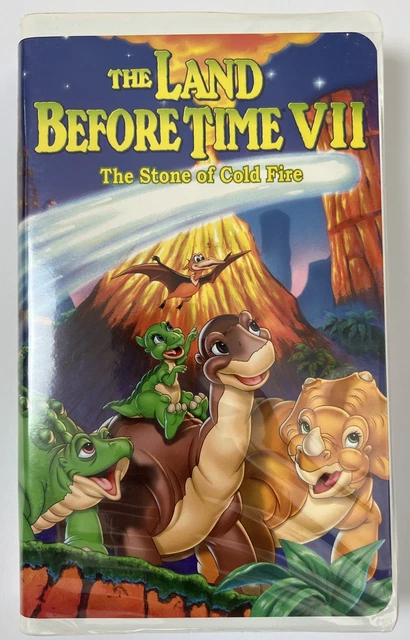 THE LAND BEFORE Time VII The Stone Cold Fire VHS Cassette Tape T72 £7. ...