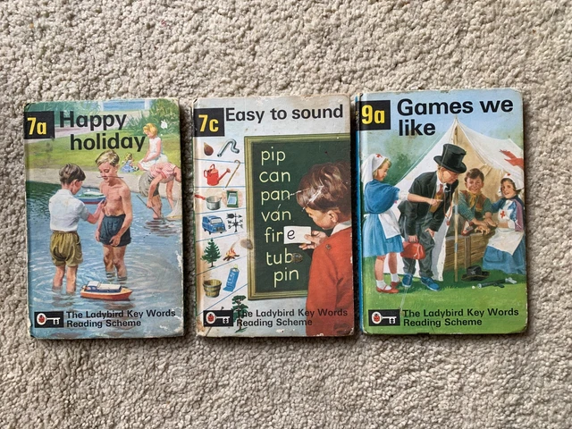VINTAGE THE LADYBIRD Key Words Reading Scheme 7a, 7c, 9a $4.99 - PicClick