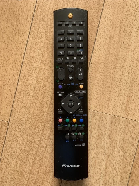 GENUINE PIONEER AXD1551 TV Remote Control PDP-428XD 508XD LX508D LX608D ...