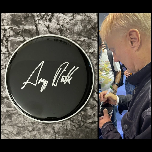 GFA DAVID LEE Roth's Batteur Gregg Bissonette Signé 10 " Peau G8 COA ...