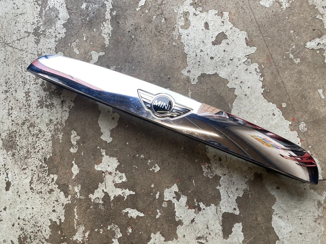 BMW MINI GENUINE Chrome Boot Tailgate Grab Handle Badge Trim 7362121 ...