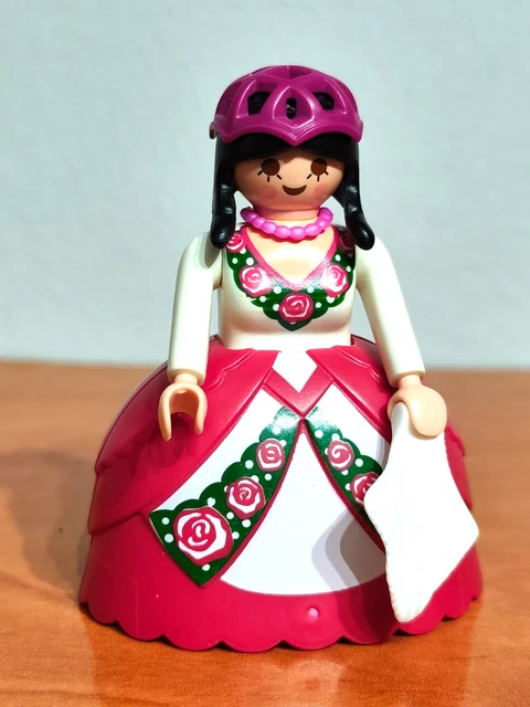 PLAYMOBIL FIGURINE PRINCESSE Dame Médiévale Courtisane Jeune Fille ...