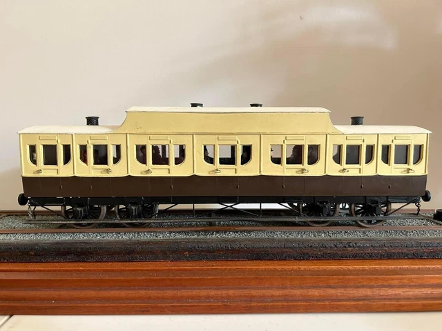 BROAD GAUGE GWR First Class Coach (7mm Scale) £100.00 - PicClick UK