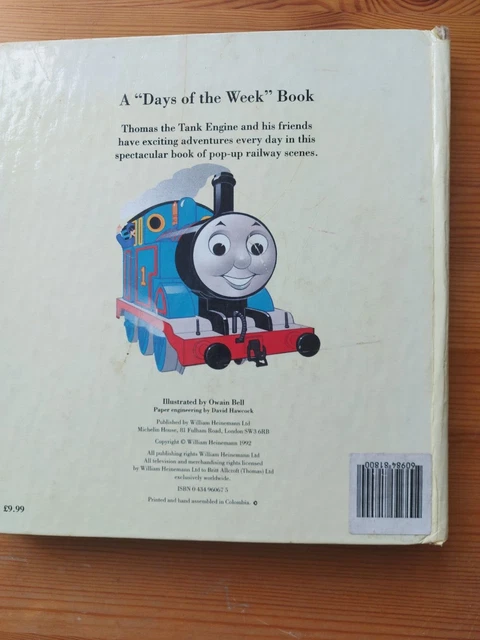 THOMAS THE TANK engine popup book £1.70 - PicClick UK