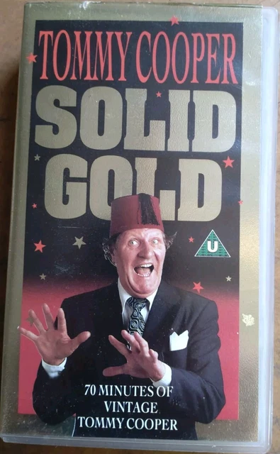 TOMMY COOPER SOLID Gold Video Vhs Rare Classic Stand Up Stage Comedy £5 ...