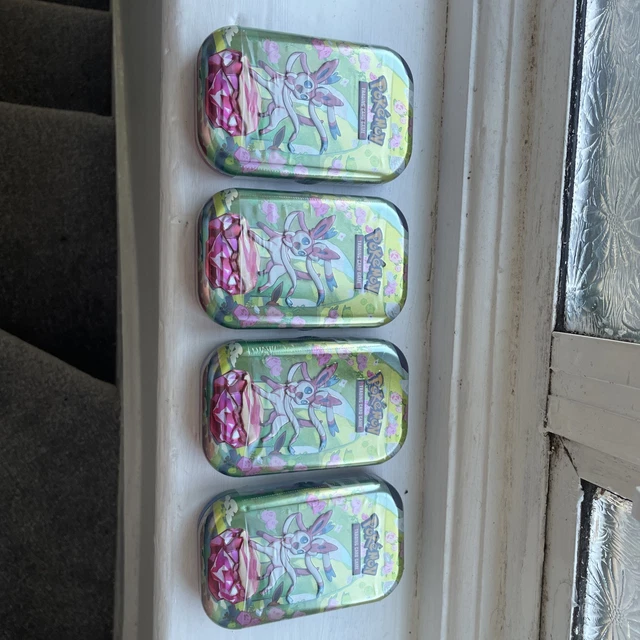 POKÉMON - PRISMATIC Evolutions Mini Tin X4 - Tgc Scarlet & Violet ...